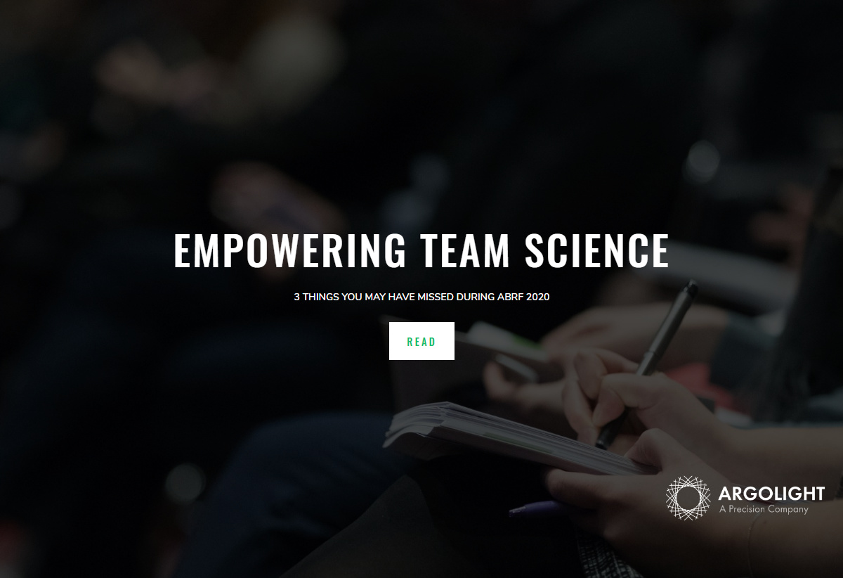 Empowering team science (ABRF 2020): 3 things you may have missed.